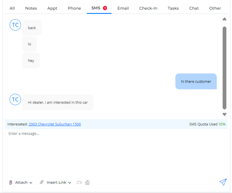 New Customer Detail Screen User Guide - DealerCenter